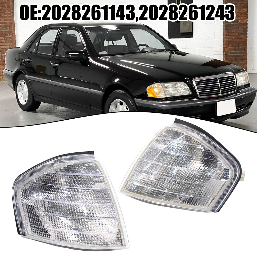 OE 2028261243 Turn Signal Lights for C Class W202 Set of 2 | eBay