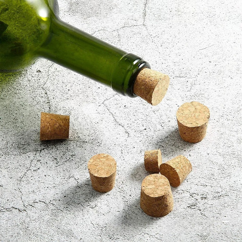 Cork Stopper Plug Tapered Style Sealing Plugs For Jars Jugs Bottles ...