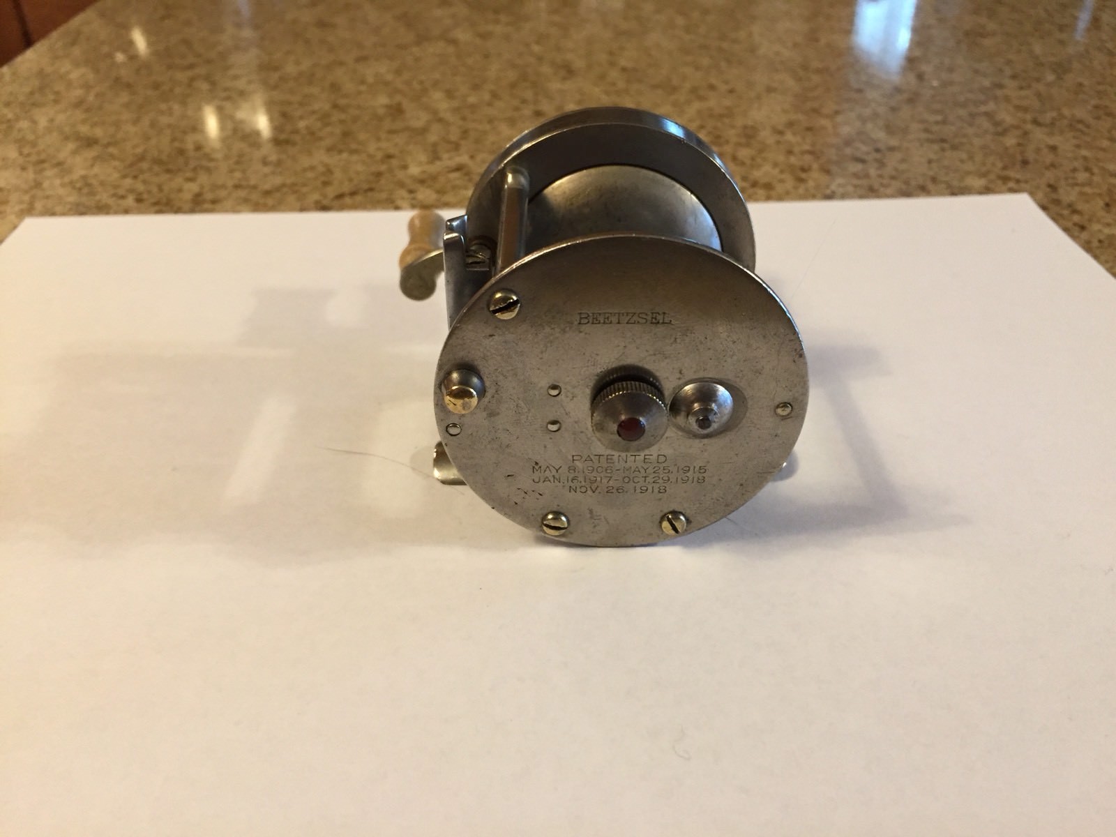 Ultra Rare 1906 SHAKESPEARE BEETZSEL Vintage Bait Casting Reel W ...