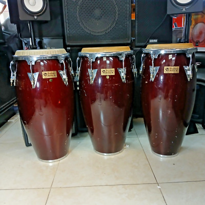 LP Latin Percussion 3 Piece Conga Set Performer Series | eBay