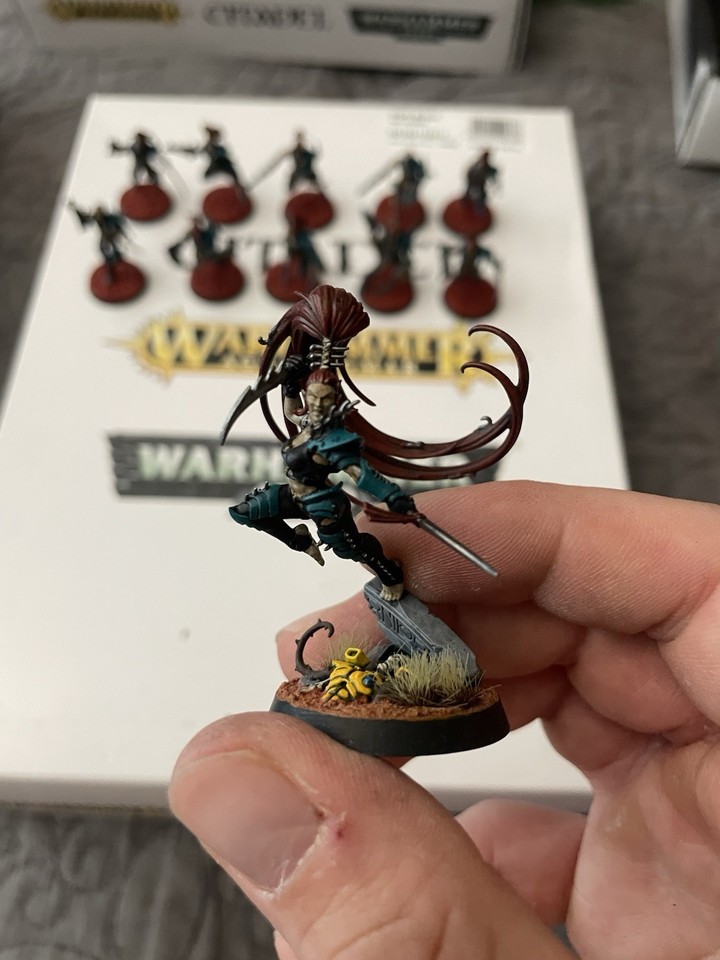 Warhammer 40K Drukhari Dark Eldar Lelith Hesperax And Wyches | eBay