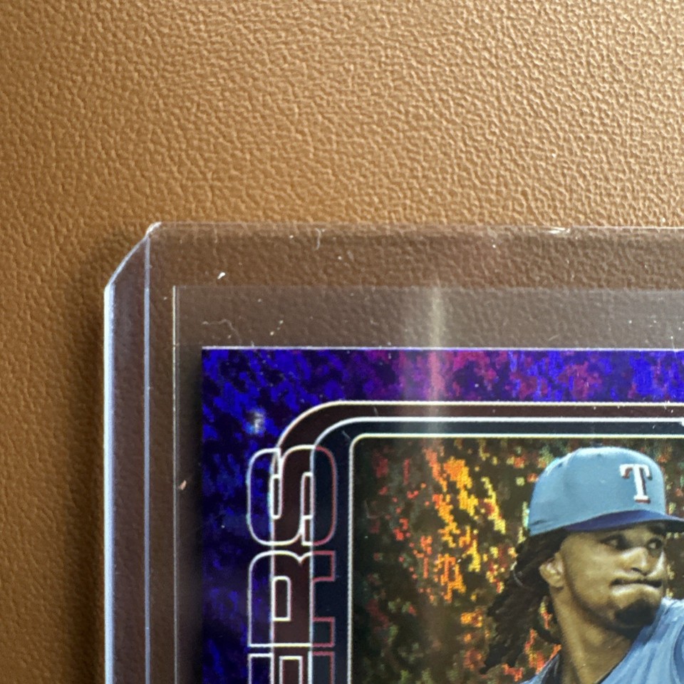2025 Topps Update- Marc Church Purple Holofoil /250 Texas Rangers | eBay