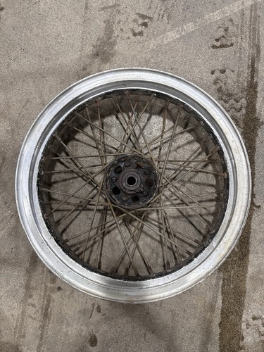 Harley Davidson High Shoulder Aluminum 18” Star Hub Wheel Knucklehead ...