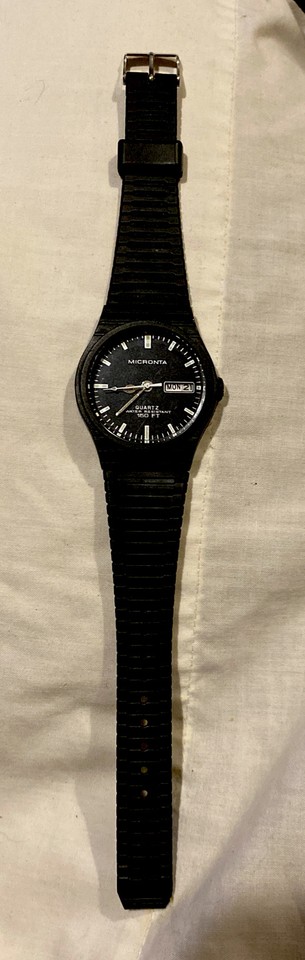 Vintage Micronta Radio Shack Watch Quartz Watch *Water Proof 150ft *NEW ...