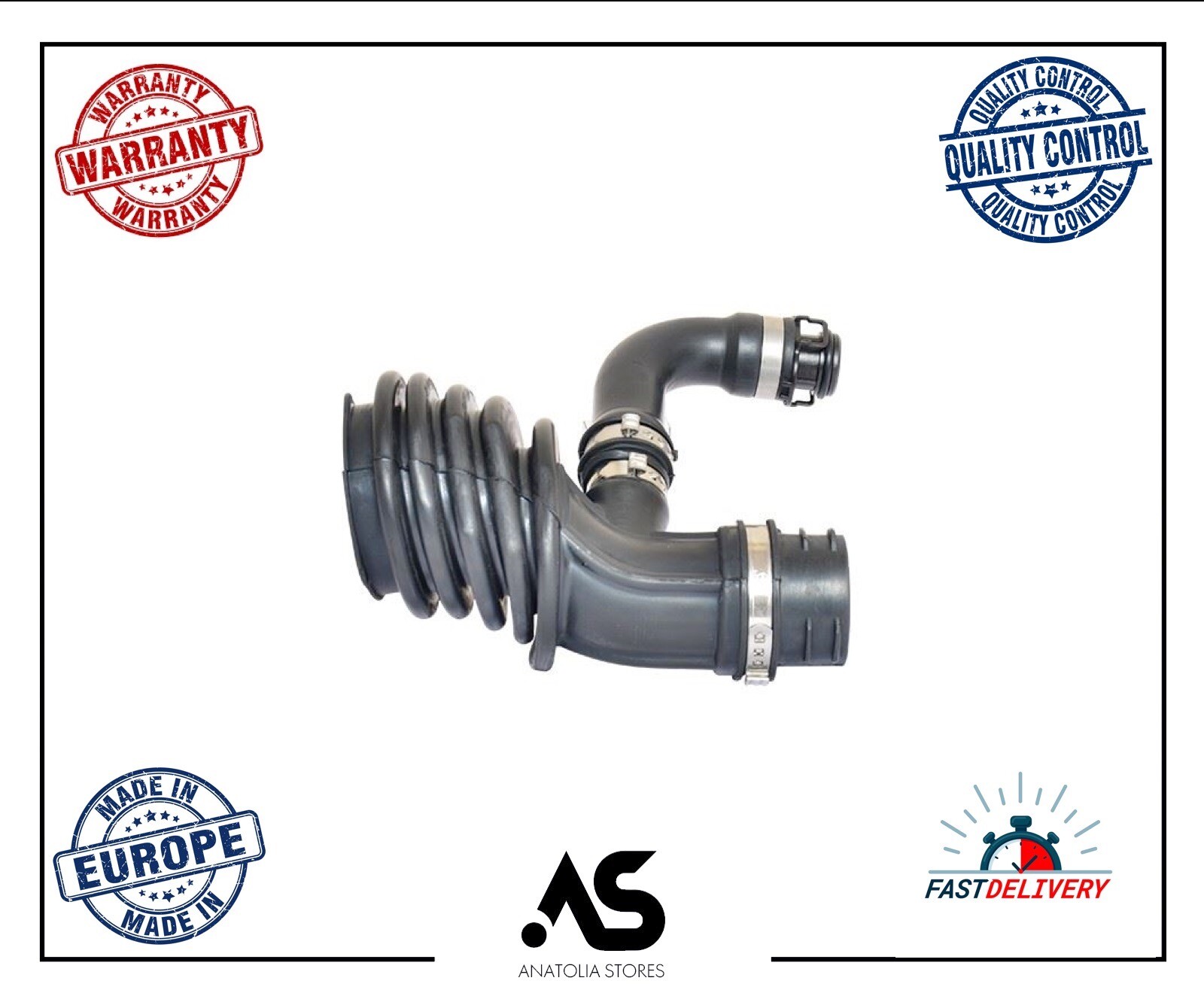 Air Filter Pipe Flow Intake Hose For Ford Focus II 2004-2012 Volvo S40 ...