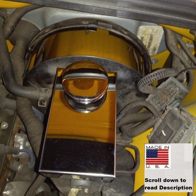 2003-2006 SSR BOOSTER & MASTER CYLINDER COVERS Polish Stainless with ...