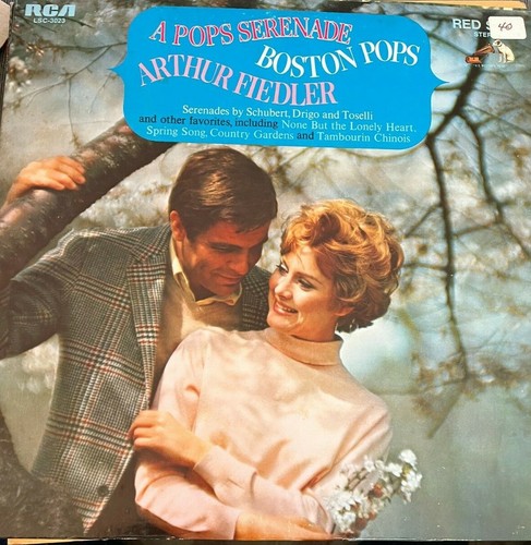 Arthur Fielder A Boston Pops Serenade RCA LSC-3023 LP | eBay