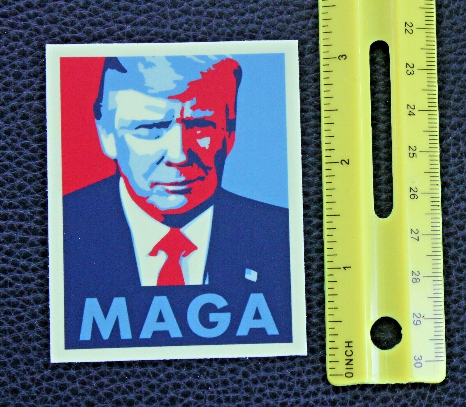 Trump MAGA POSTER 3" Sticker Vinyl weatherproof water bottle laptop ...