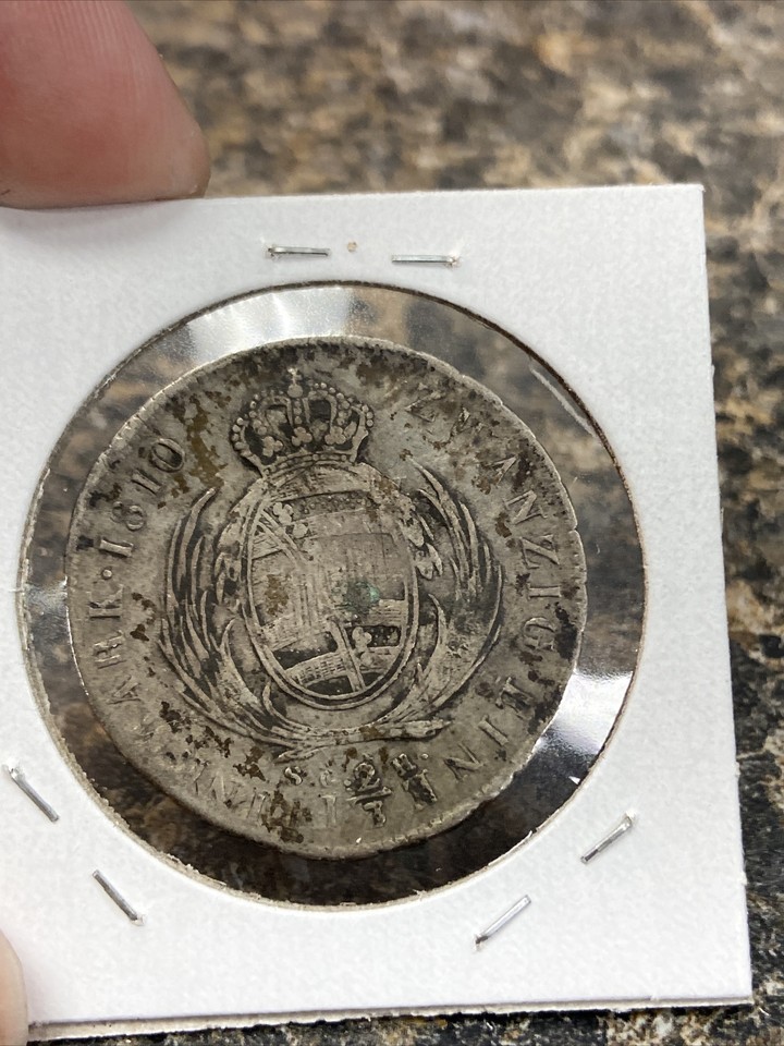 Germany Saxony 1810-SGH 2/3 Thaler Silver | eBay