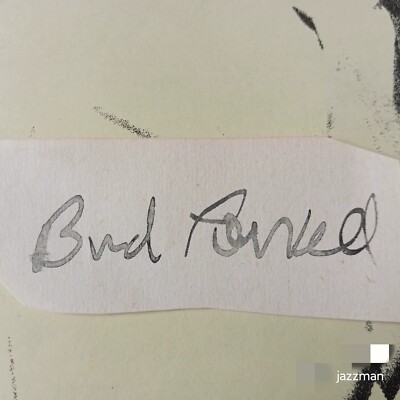 Bud Powell signed autographed Cut Signature Original jazz great rare | eBay