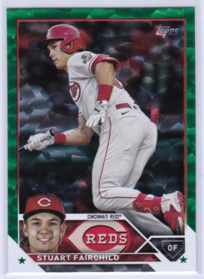 Stuart Fairchild /499 GREEN FOIL 2023 Topps Update #US203 Reds | eBay