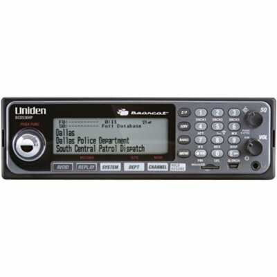 BCD536HP HomePatrol Series Digital Phase 2 Base/Mobile Scanner with ...
