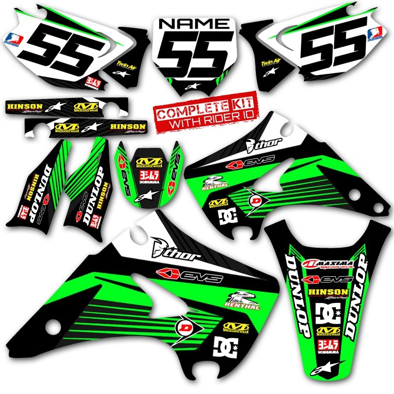 2002 Kx 125 Graphics Kit
