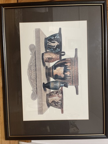 Henry Moses Large Scale Engraved Neoclassical Greek Vase - replica | eBay