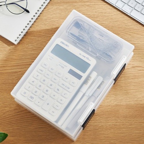 Transparent A4 File Storage Box Plastic Document Box New A4 File Box ...