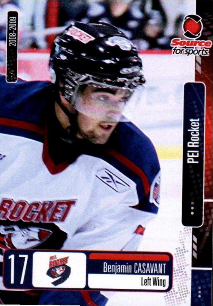 Benjamin Casavant 2008-09 PEI Rocket | eBay