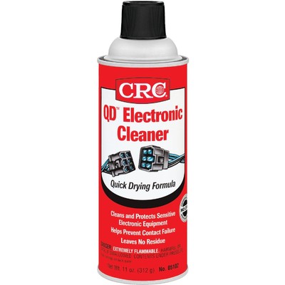 CRC 11 Oz. Aerosol QD Electronic Parts Cleaner 05103 Pack of 12 CRC QD ...