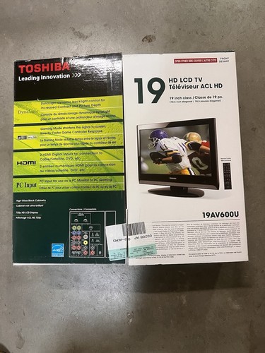 Toshiba 19 In HD LCD TV Monitor Model Number # AAXA KP-101-01 | eBay
