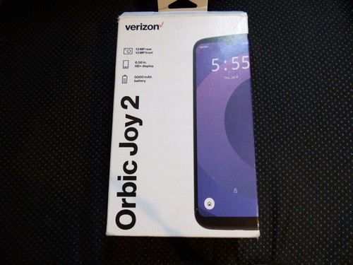 New - Open Box - Verizon Orbic Joy 2 64GB 4G Prepaid Phone, Titanium ...