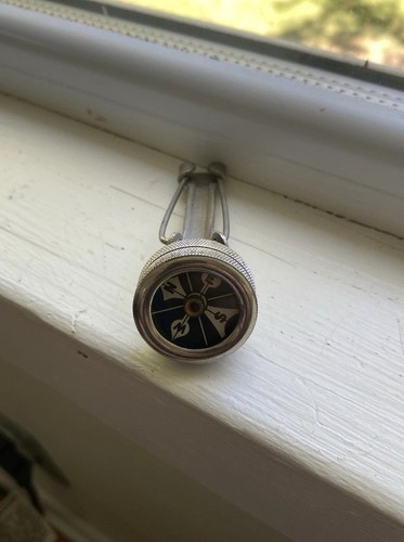 MARBLES ARMS & MFG. CO COMPASS. ORIGINAL MARBLE COMPASS. LAPEL COMPASS ...