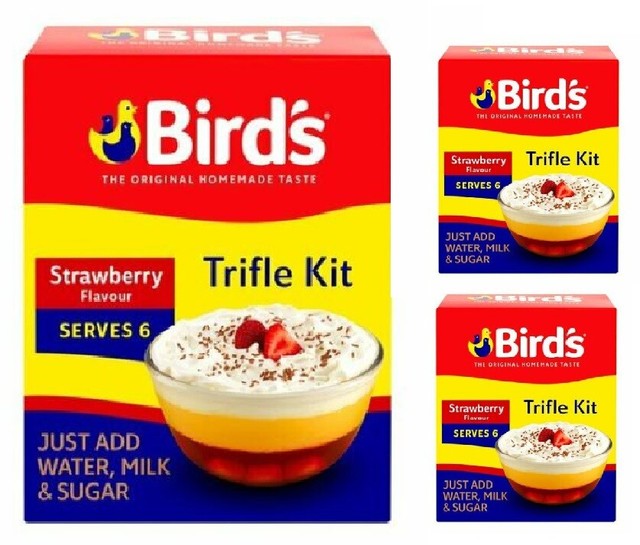 Birds Trifle Strawberry Mix Serves 6 141g for sale online | eBay
