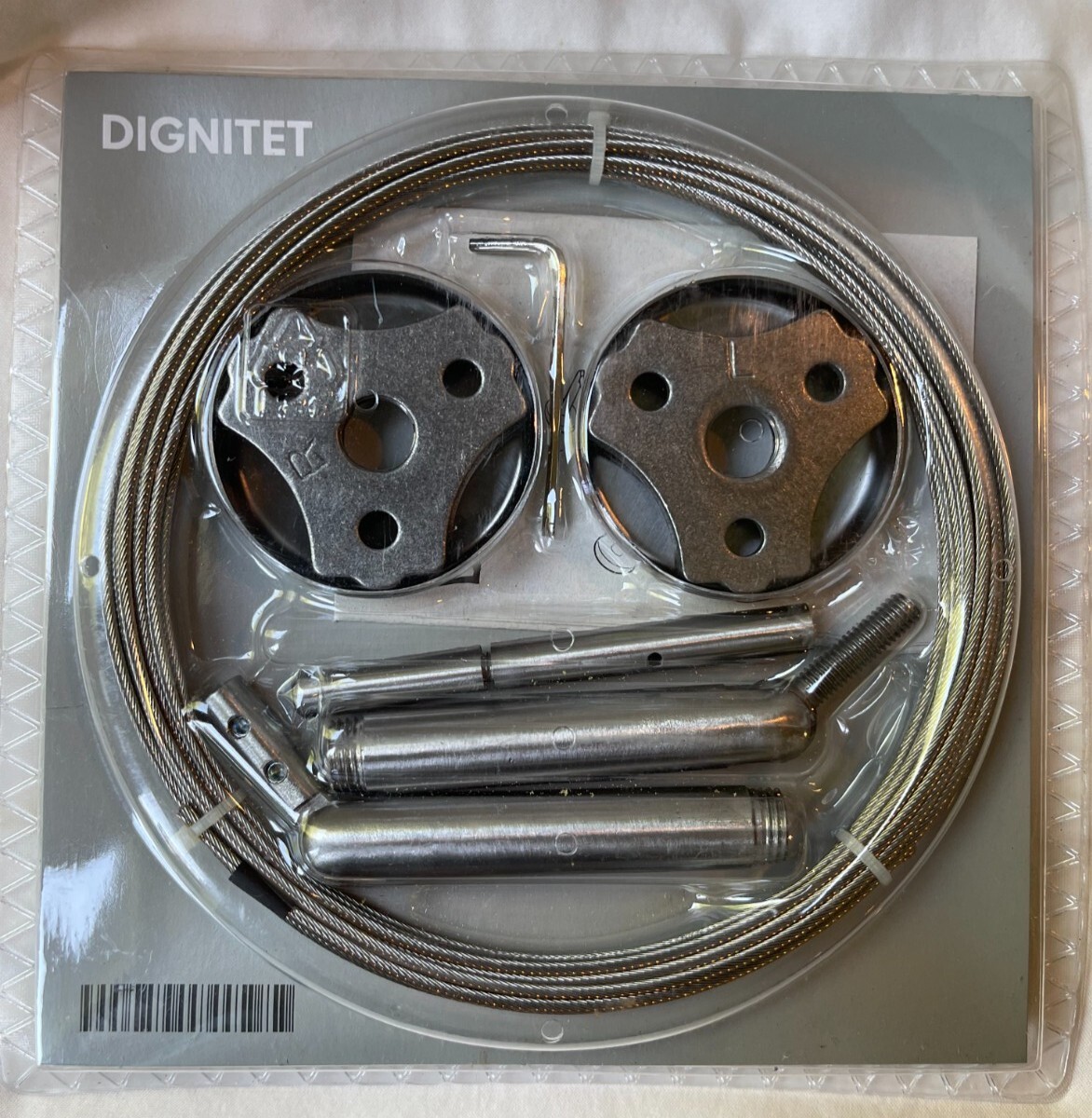 IKEA Dignitet Curtain Wire 600.752.95 Stainless Steel 5m/197" Long, New ...