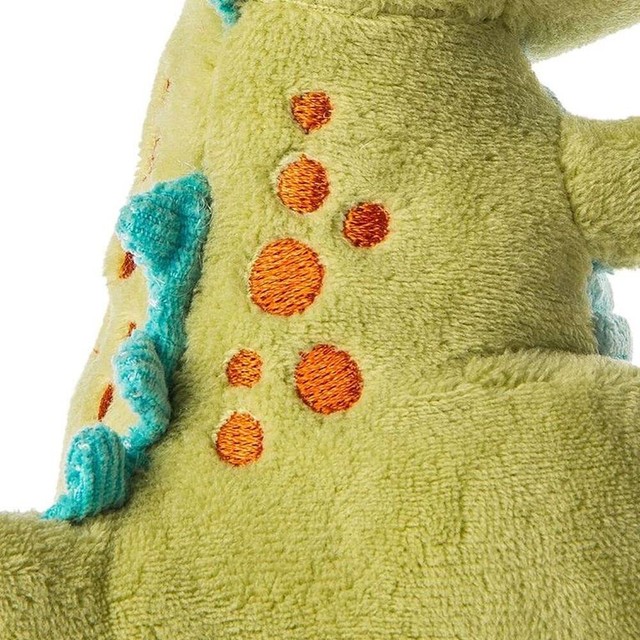 Mary Meyer E1 Baby Pebblesaurus Rattle Green Dinosaur Toy 5in 44310 for ...