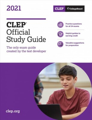 CLEP Official Study Guide 2021, Paperback by College Board (COR), Like ...