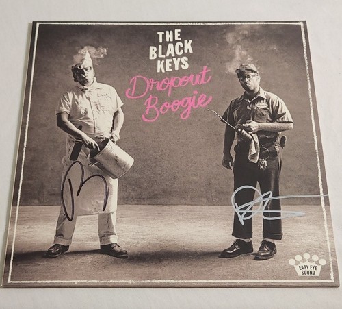 The Black Keys Autographed Dropout Boogie Vinyl LP | eBay