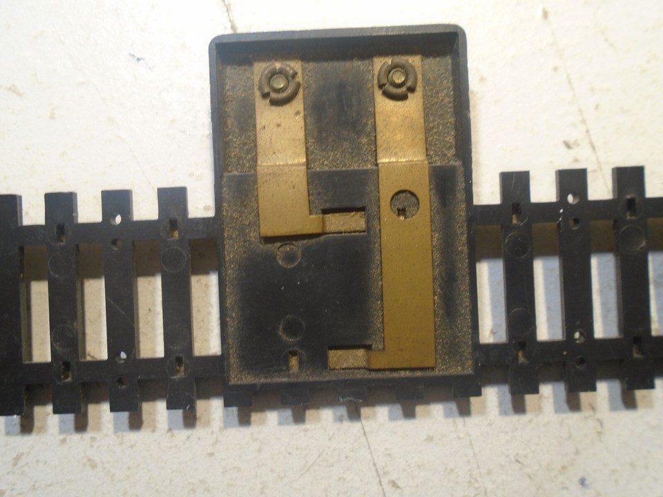 TYCO HO SCALE ATLAS BRASS TERMINAL SCREW CONNECTOR STRAIGHT TRACK 5-195 ...