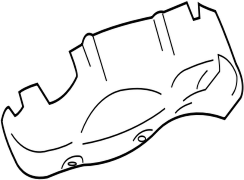 17167-50100 Toyota Insulator, exhaust manifold heat, no.1 1716750100 ...