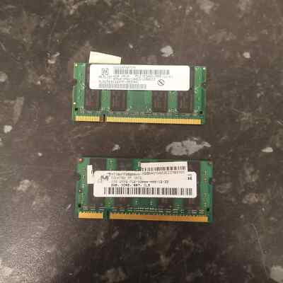 Laptop Memory various sizes DDR3 DDR2 4Gb 512mb Used Mixed brands | eBay UK
