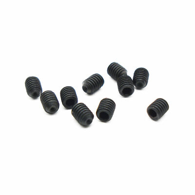 10 Pcs M3 x 4mm Set Screw Grub Screw Hex Socket - 3mm D x 4mm Long x 0 ...