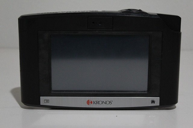 Kronos InTouch 9000 Time Clock With Fingerprint Scanner for sale online ...