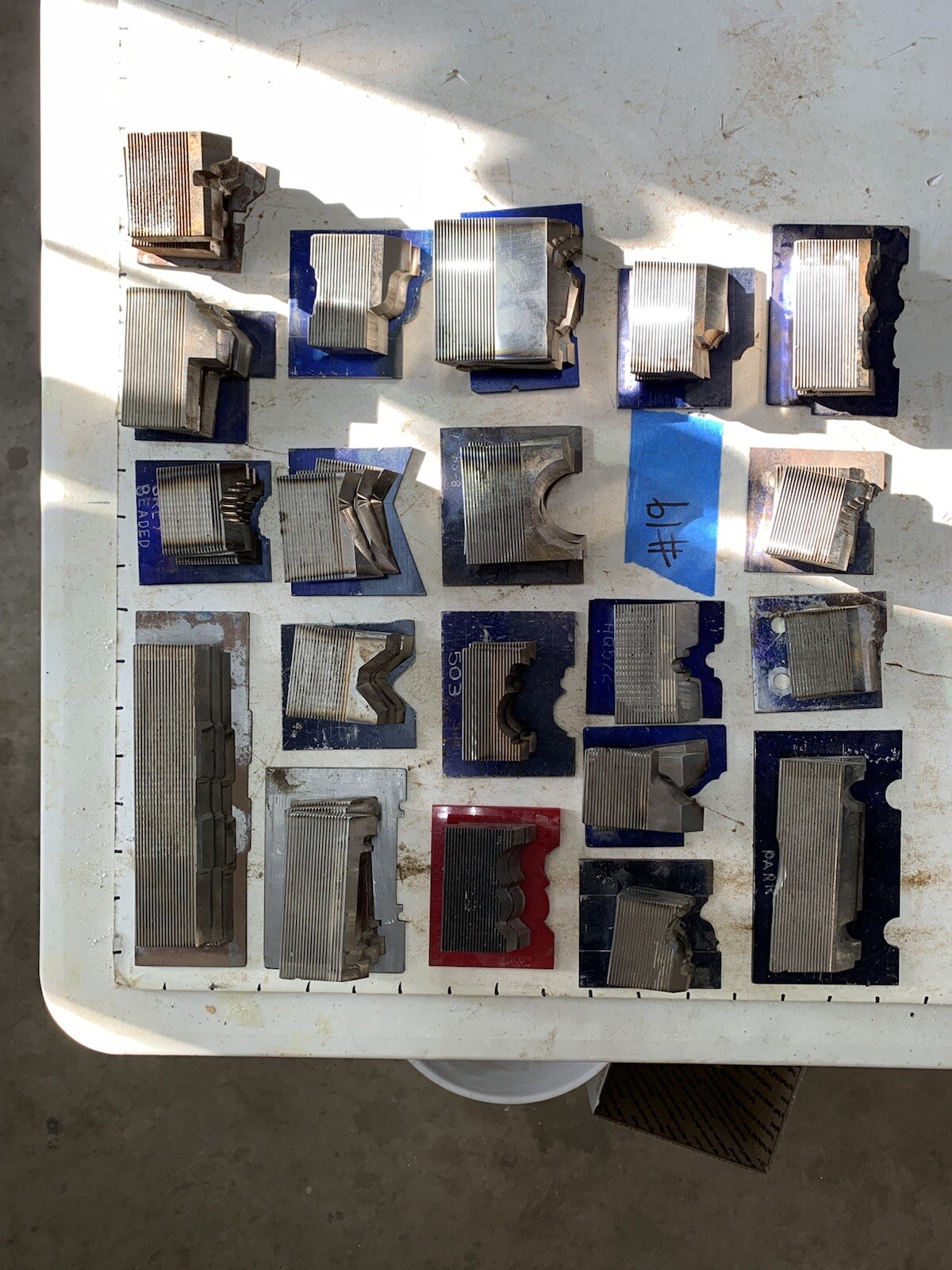 Molding Knifes Cutters Shaper Molder Lot of 20 | eBay