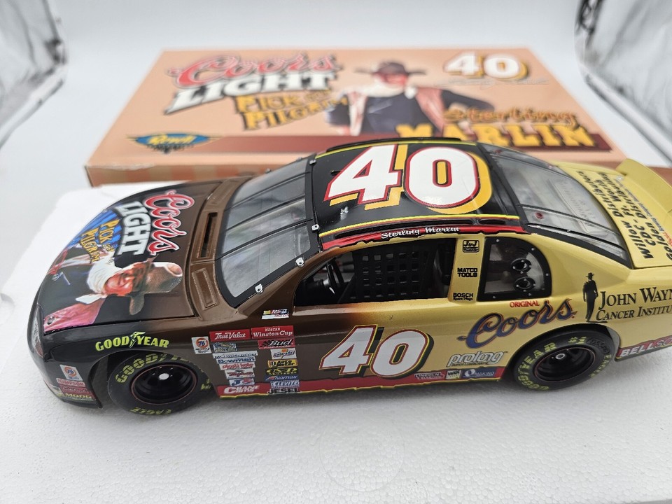 1/18 Revell Collection 1999 #40 Sterling Marlin Coors Light John Wayne ...