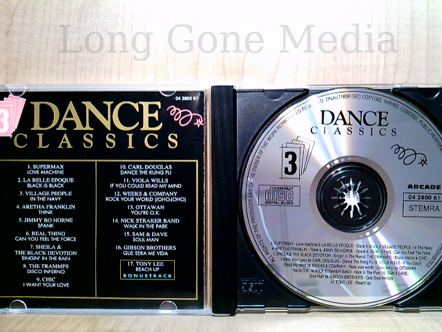 Dance Classics Volume 3 by Various (CD, Import, 1991, Arcade) | eBay