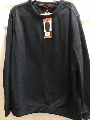 NWT Men's Size XXL Gerry Textured Crew Neck Pullover Sweatshirt Sweater ...