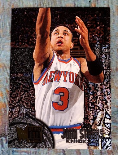 John Starks New York Knicks 1995 Fleer #74 | eBay