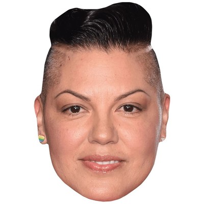 Sara Ramirez (Short Hair) Celebrity Mask, Flat Card Face | eBay