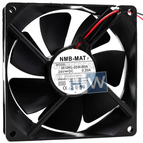 1PC MB-MAT7 3610KL-05W-B59 24V 0.20A 9225 2-wire Inverter Cooling Fan ...