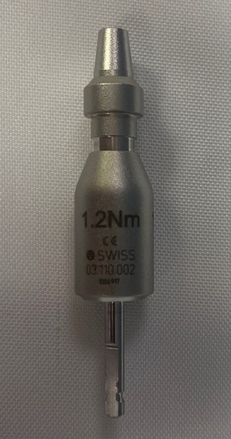 Synthes 03.110.002 1.2nm Torque Limiting Attachment Quick Coupling ...