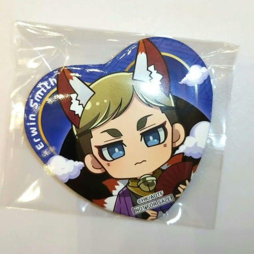 Attack on Titan Erwin Heart Can Badge, Bonus, , Anime Character Gift | eBay