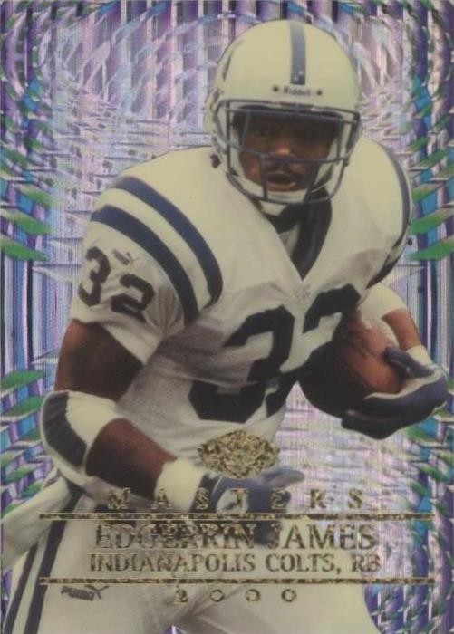 2000 Collector's Edge Masters - Edgerrin James #75 Holo Gold /50 for ...