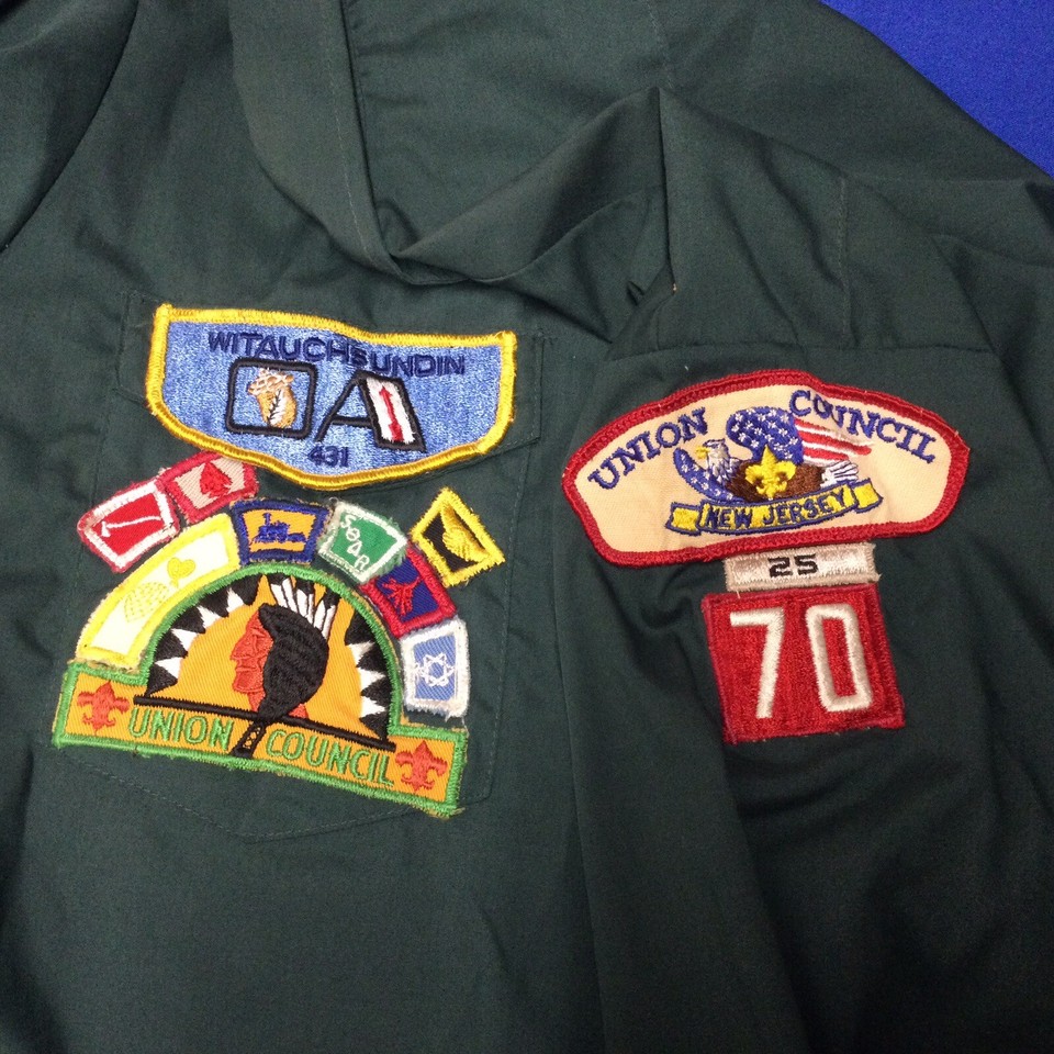 Boy Scout Uniform Shirt Witauchsundin 431, Union Council NJ, Star Scout ...