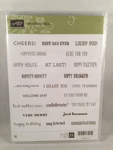 AND MANY MORE Stamp Set Stampin Up New Birthday Mother Congrats ...