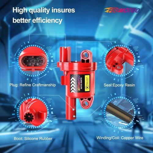 8 Ignition Coil For Chevy Silverado 1500 GMC Hummer Buick Tahoe Sierra ...