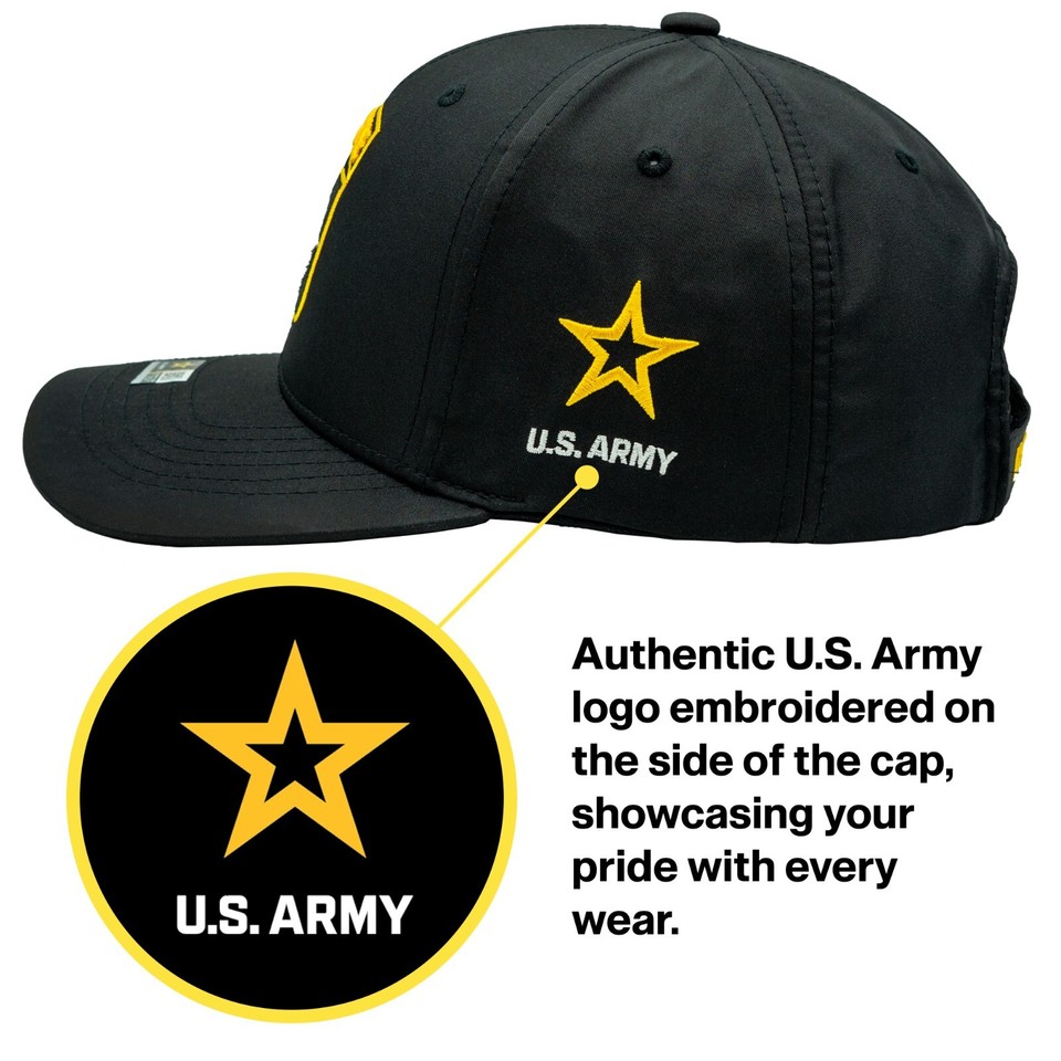 US Army Special Divisions Veteran Hat Official Licensed Embroidered ...