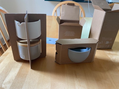 NEW Nespresso Stackable Serving Set Box w/ Barista Cappuccino coffee ...