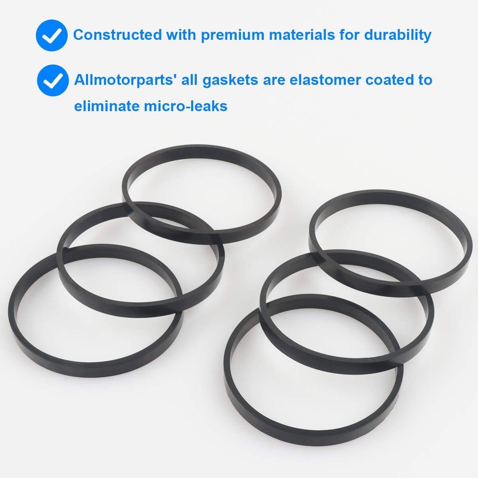 NEW Intake Manifold Gasket Set of 6 11617547242 For BMW E60 E70 E90 E92 ...